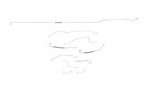 Ford Bronco Brake Line Kit Standard Drum -1967,1968,1969,1970,1971,1972 ...