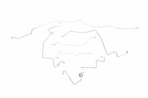 Ford Bronco II Brake Line Kit Power Disc -1989 - Classic Tube