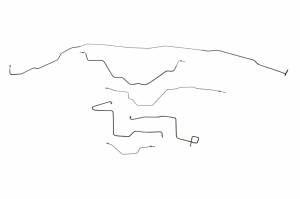 1992-96 Ford Bronco Complete Brake Line Kit