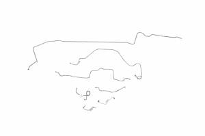 Chevrolet Camaro - Z28 Brake Line Kit Z28 Only - Power Disc -1981 ...