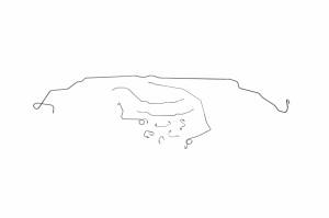 Chevrolet Nova Brake Line Kit Standard Disc -1970